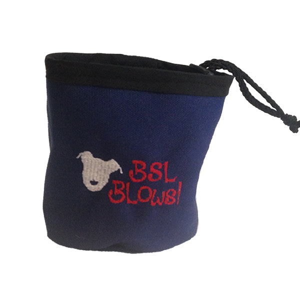 BSL Blows! Treat pouch and water bowl – Dog Hair INCluded